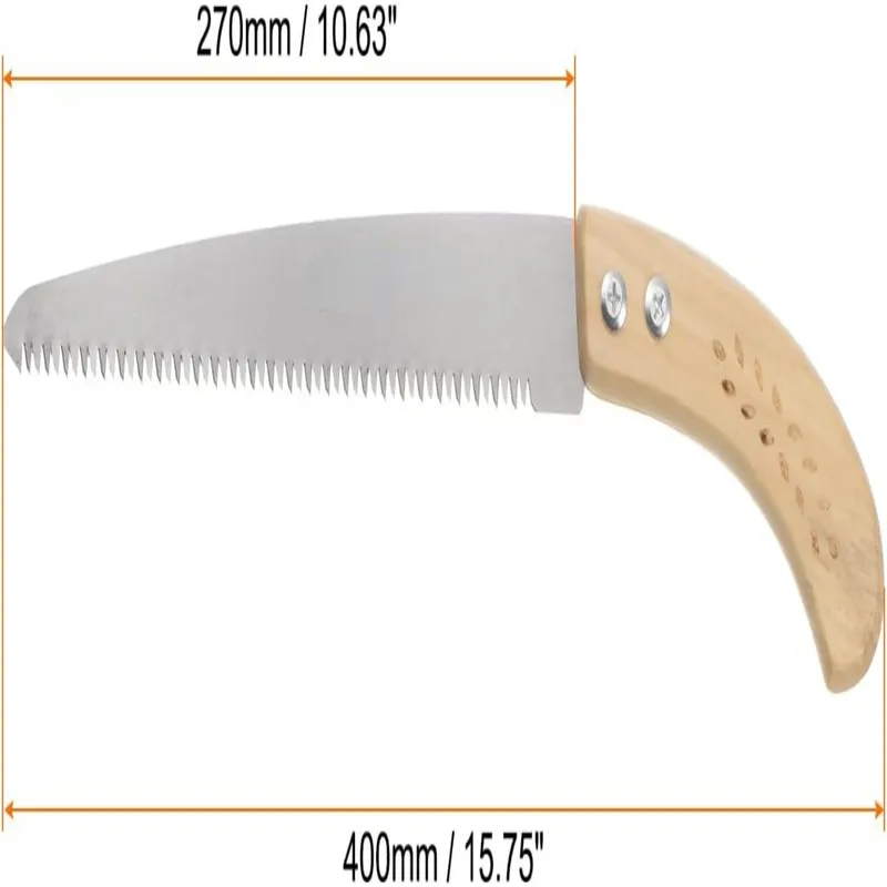Hand Pruning Saw With Scabbard 11 Inch Weeding Hoe Tool For Tree Limbs ...