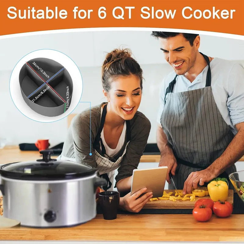 Ninja Slow Cooker Replacement Lid & Silicone Liner: BPA Free ...