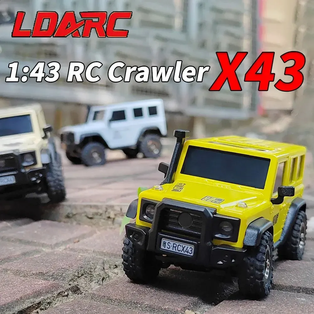 LDARC X43 Full Time RC Simulation Car Track, RTR, 4WD Remote Control ...