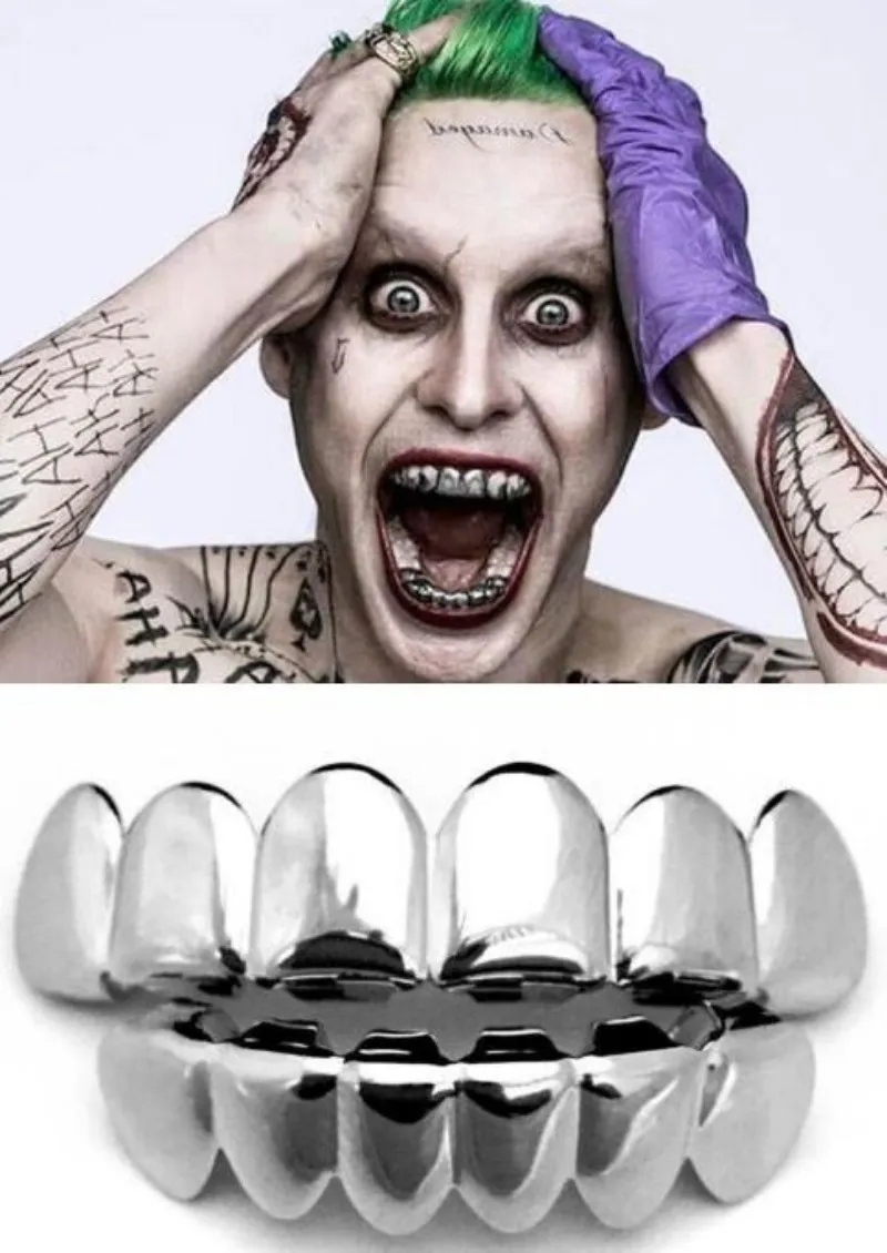 Spook Tacular 18K White Gold Joker Halloween Costume Set With Silver ...