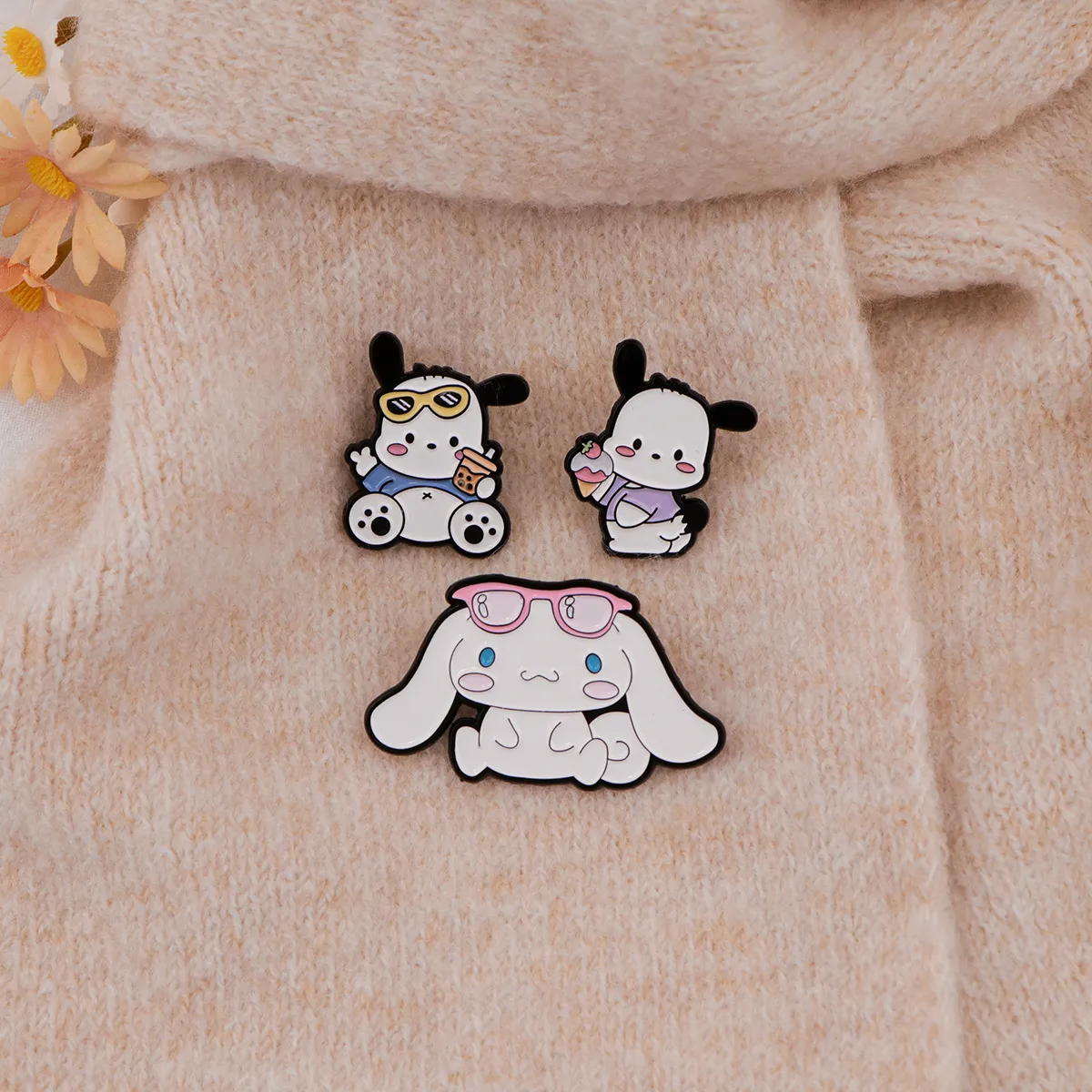 Horror & Cute Enamel Pins: Halloween, Gothic, Anime & Game Designs ...