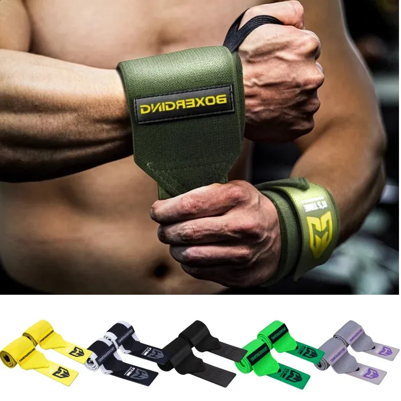 Heavy Duty Wrist Support Straps with Thumb Ring - 56CM, Weightlifting ...