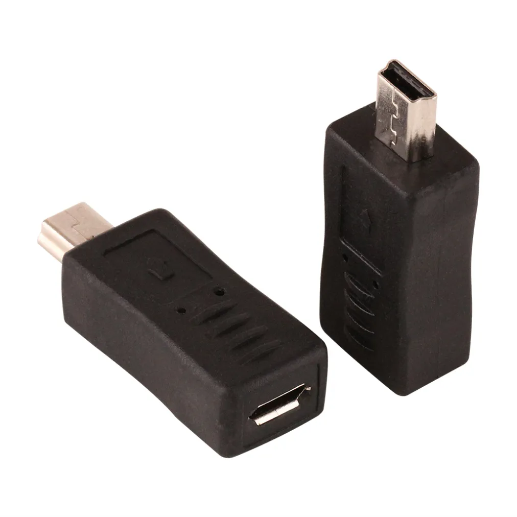 5 Pin Male To Micro USB Female Usb To Jack Adapter Mini Charger ...