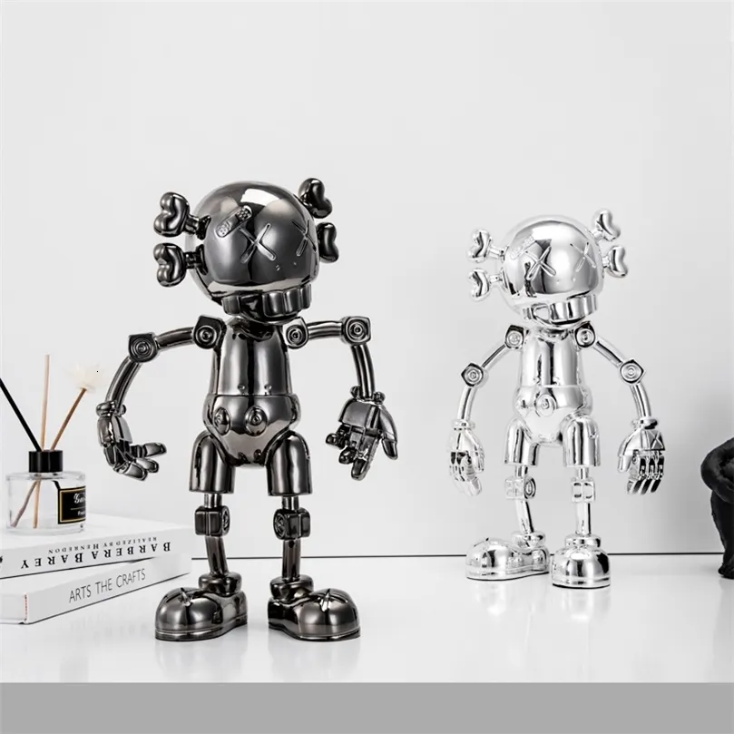 Cool Toy Robots Decorative Sculptures: Creative Personality Dolls For ...