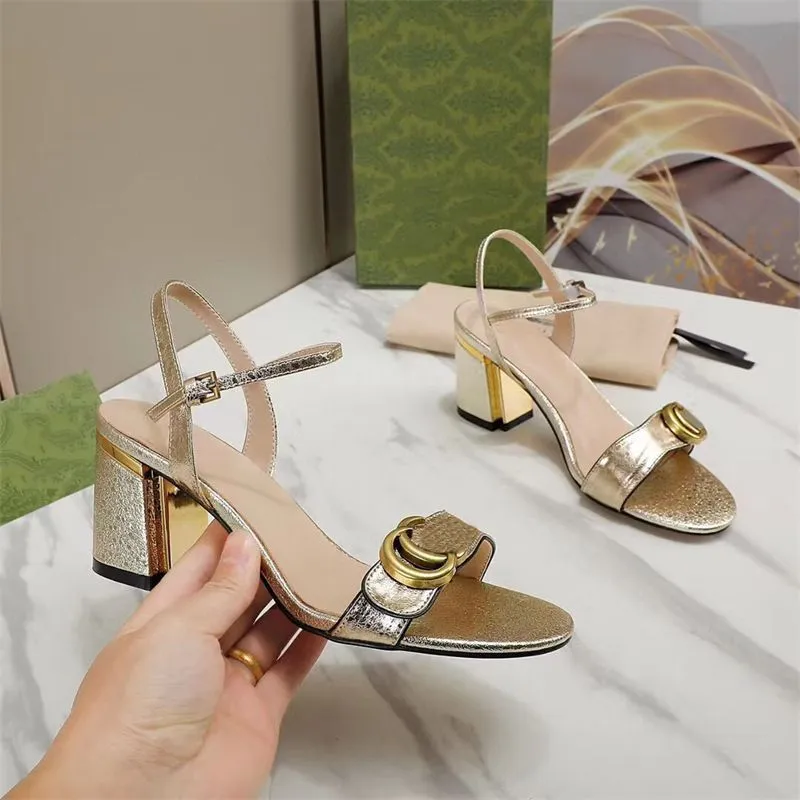Women's Designer Summer Sandals with Real Leather, Elegant High Heeled ...