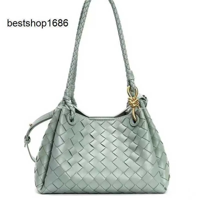 Italy Woven Bag Womens Handbags 2024 Summer New Bag Sheepskin Woven ...