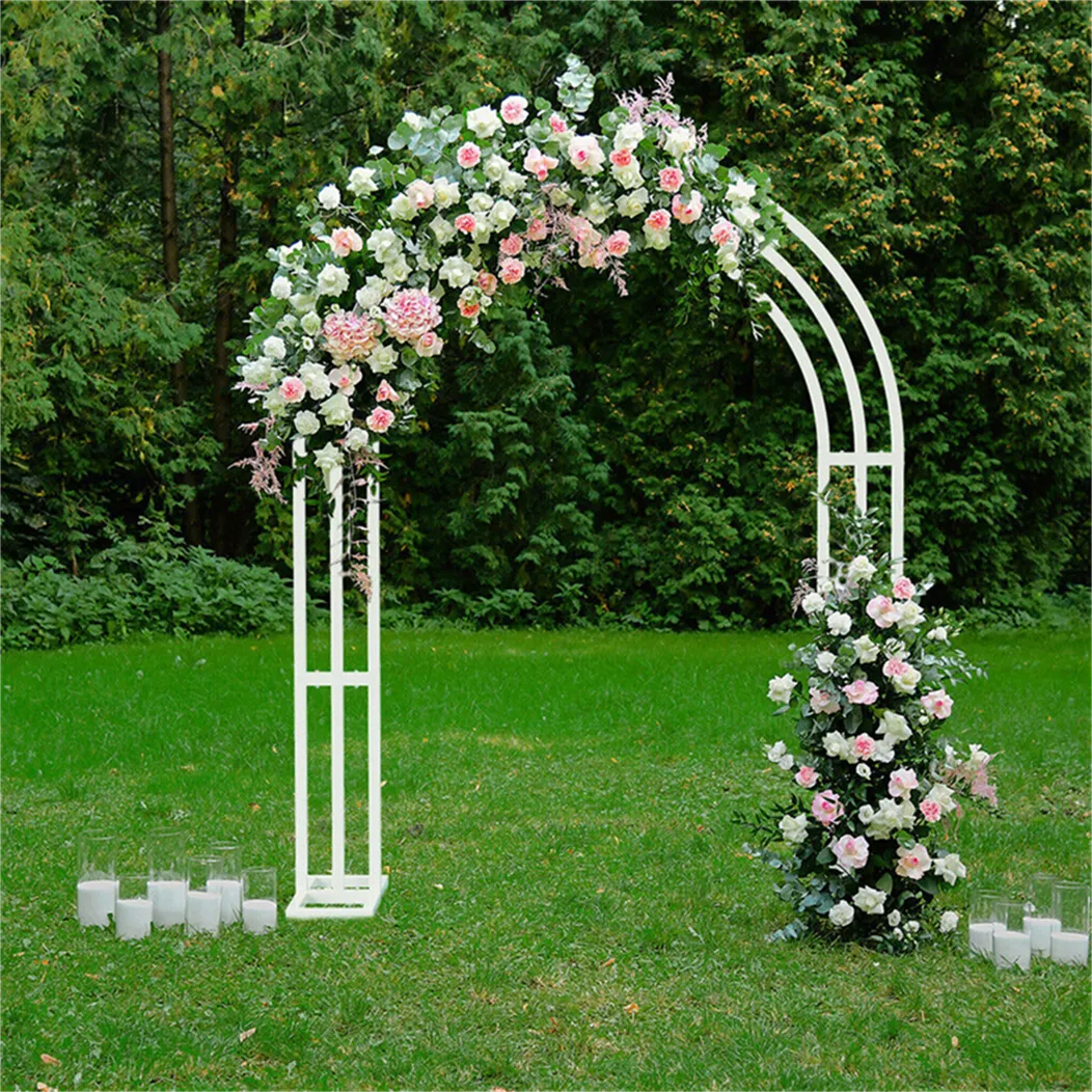 Metal Wedding Arch backdrop deutsch Stand for Ceremony, Party, Garden ...