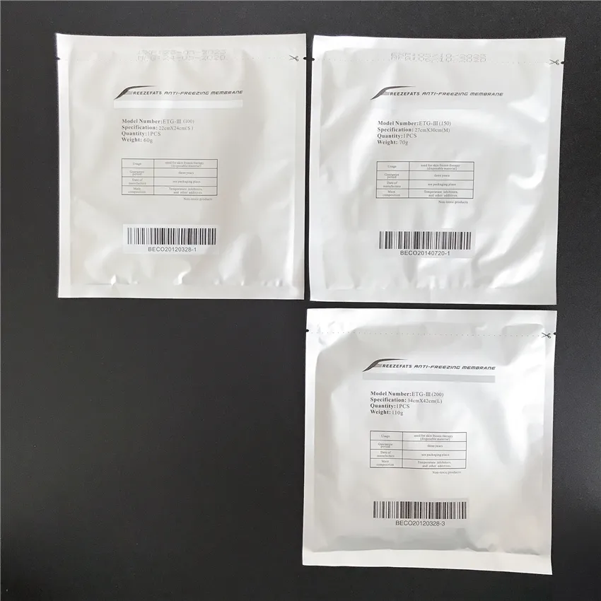 Cryo Pad Anti Freeze Membrane For Cryotherapy Machine Cryoderma Hot ...