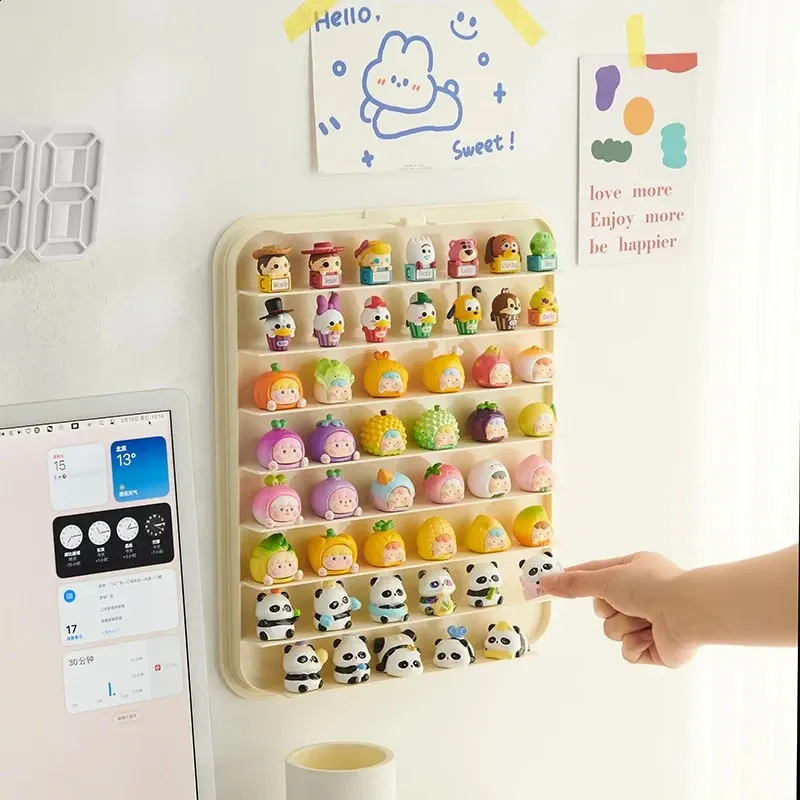 Transparent Acrylic Wall Mounted Gund Pusheen Blind Box For Pop Bean ... Transparent Acrylic Wall Mounted Gund Pusheen Blind Box For Pop Bean ...