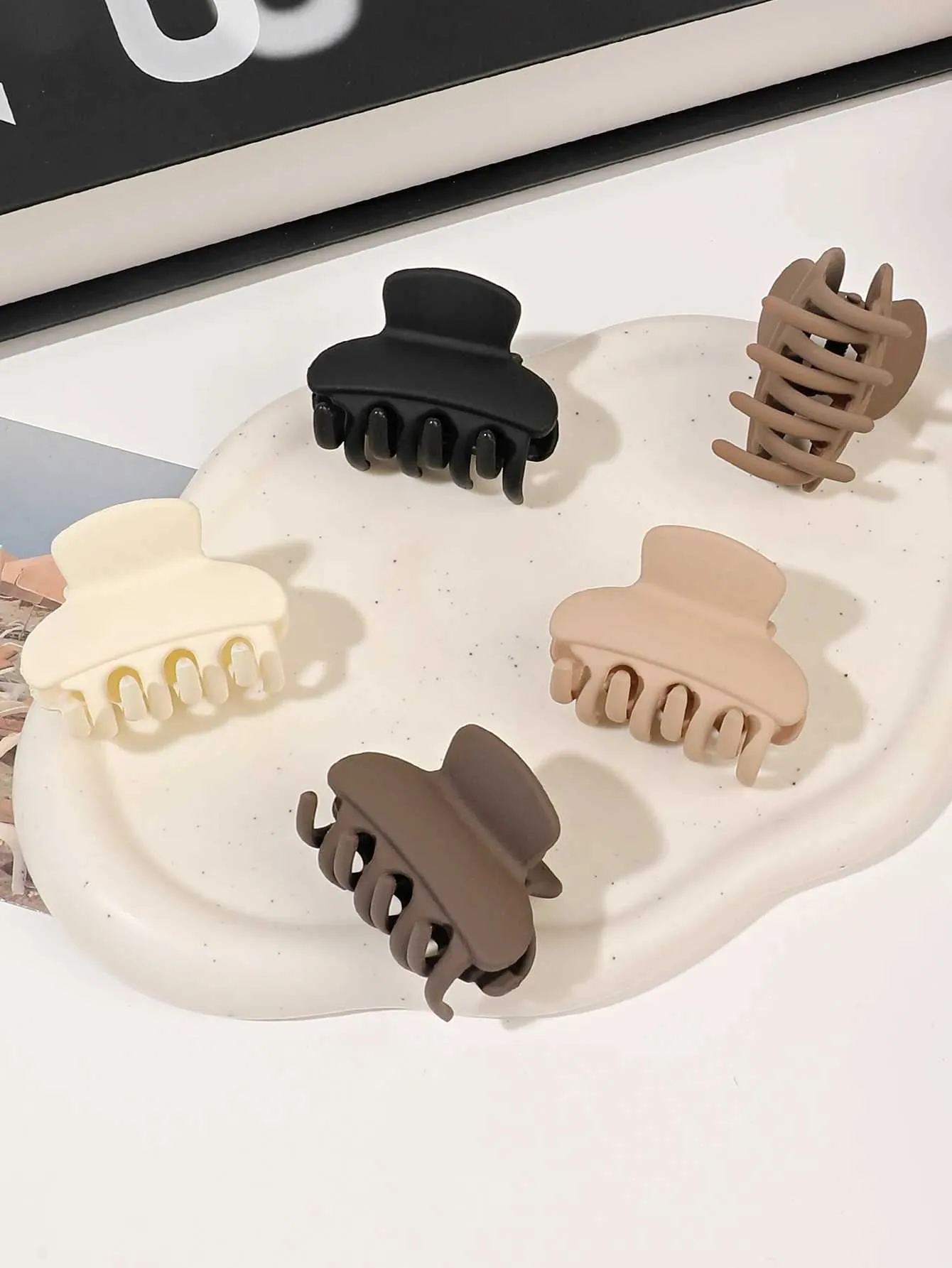 5 Natural Hair Clips for Women - Strong Grip, Anti-Slip, Chin Clip ...