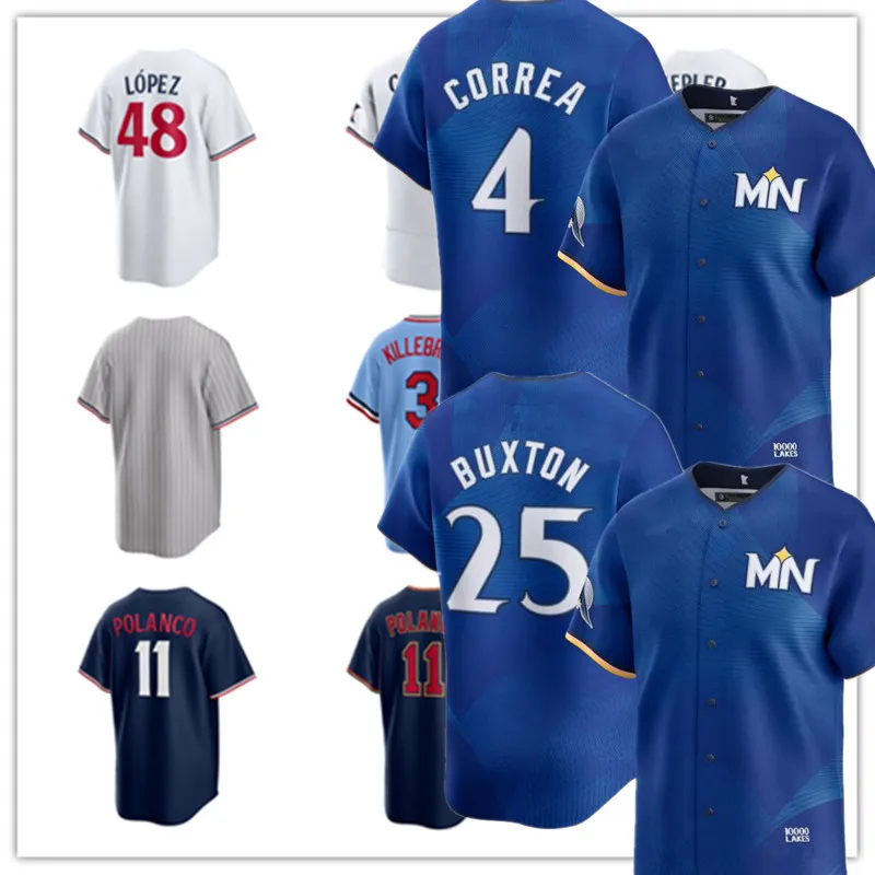 Custom Twins Baseball Jersey 4 Carlos Correa 26 Max... From James ...