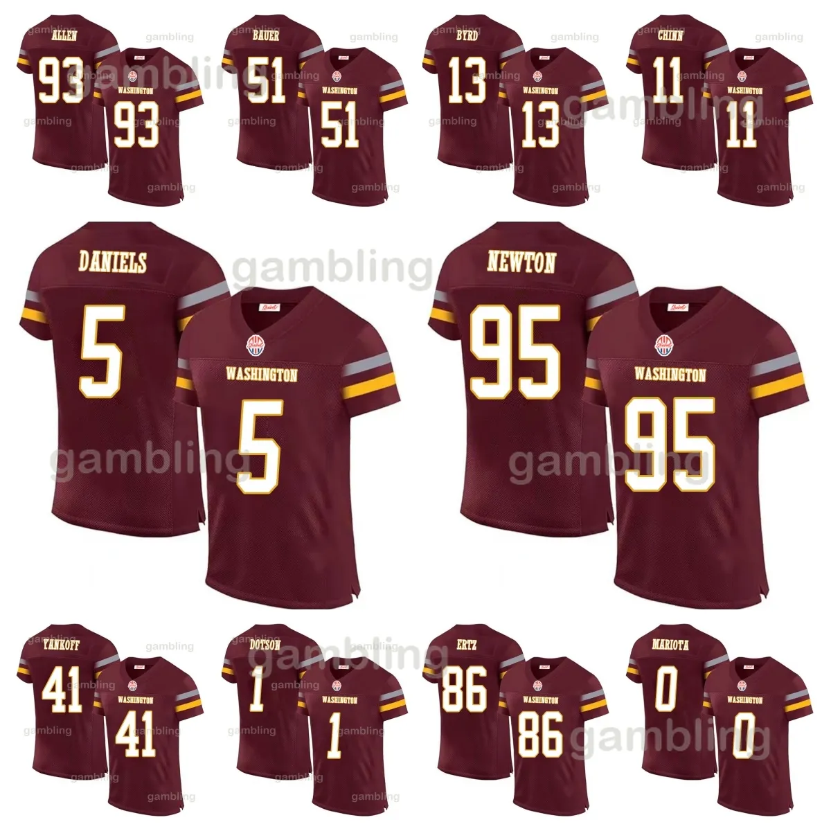 Custom Football Jerseys: Personalized Athletic Apparel for Men, Women ...