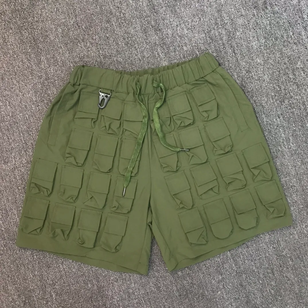 Men's Tactical Cargo Shorts with 58 Pockets - Durable, Functional ...