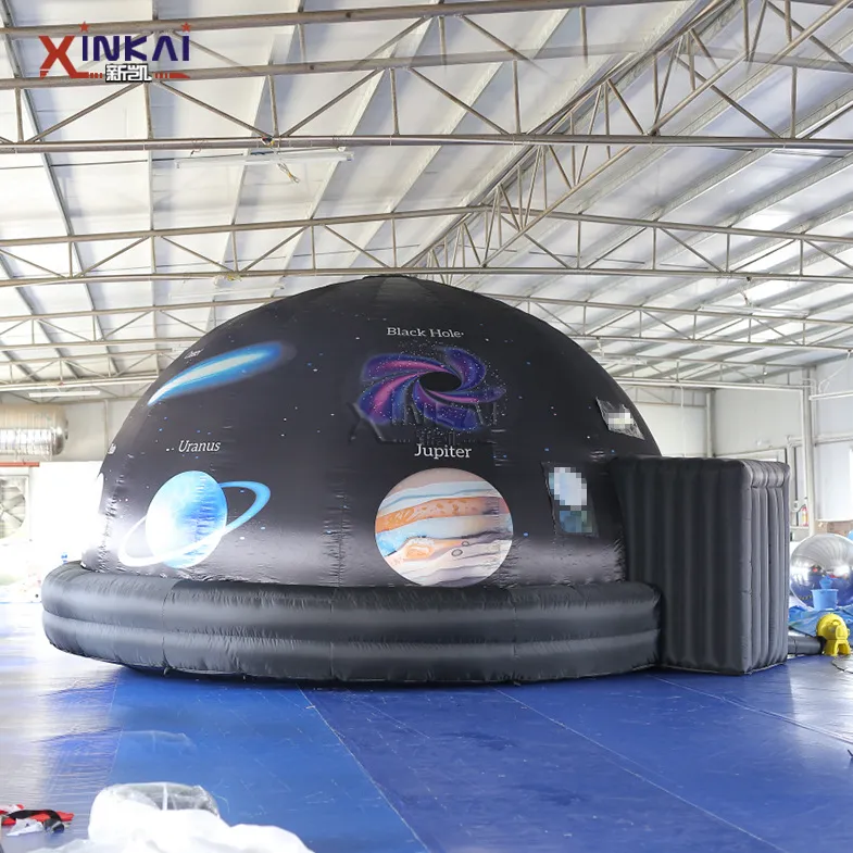 Wholesale Oxford Cloth Portable Inflatable Planetarium Projection Dome With Planets Graphics ...
