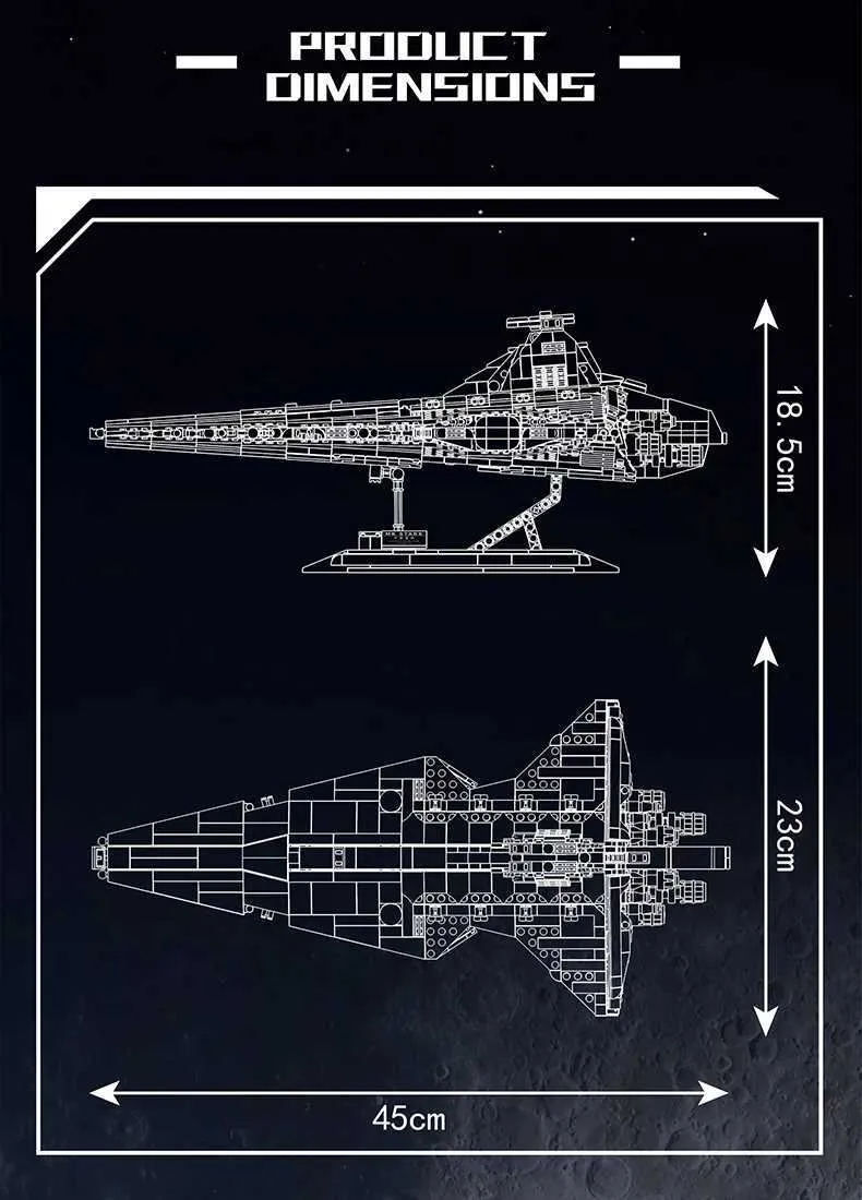 Blocks Blocks Blocks Mold King 21074 Star Plan Building Block MOC ...