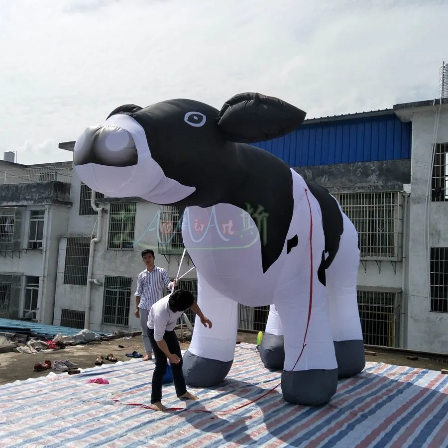 Giant Inflatable Milk Cow For Event Decoration Wholesale Cattle ...