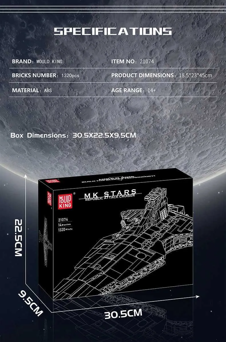 Blocks Blocks Blocks Mold King 21074 Star Plan Building Block MOC ...