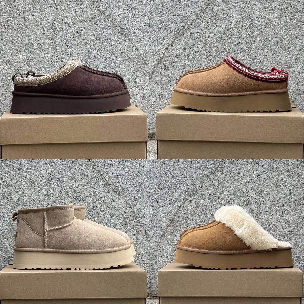 Tazz Tasman Winter Slipper Classic Ultra Mini Boot Platform Sheepskin ...