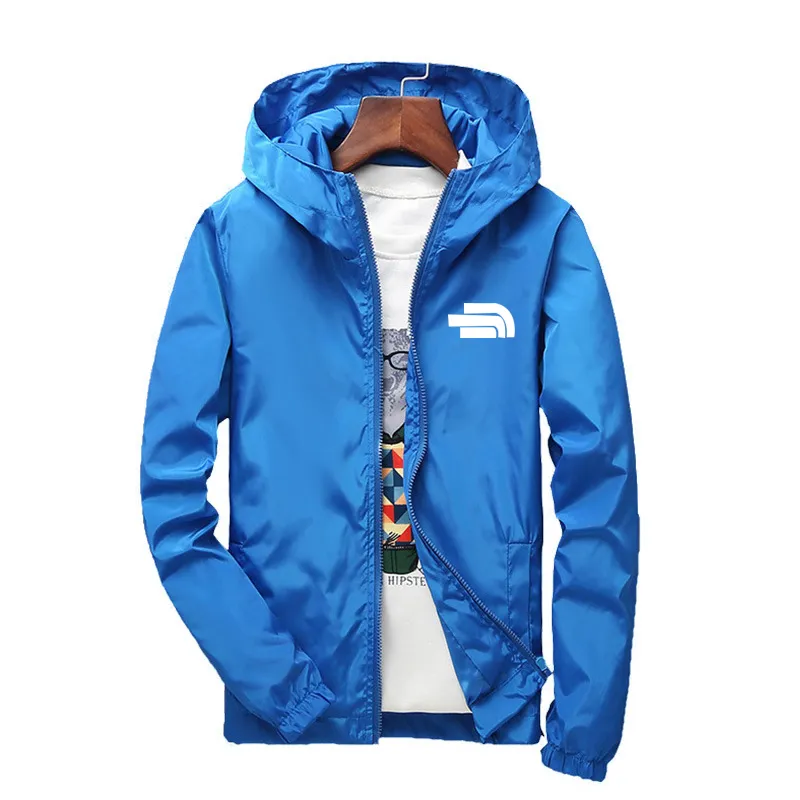Designer Men's Autumn Waterproof Windbreaker Jacket: Stylish Outdoor ...