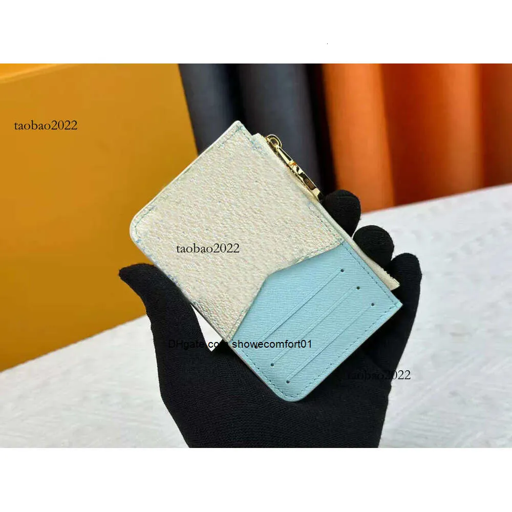 Designer Luxury key coin purse Womens classic Graphite wallet bag card ...