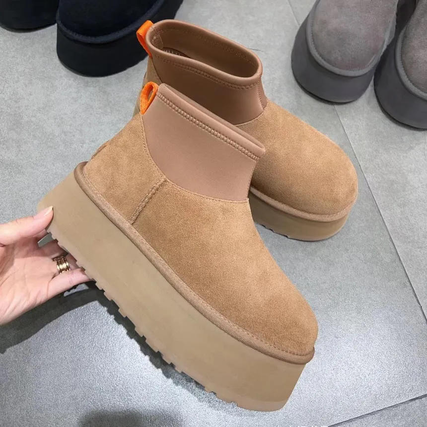 Bulk Men's Ultra Mini Sheepskin Tasman Thick Sole Slippers Warm Winter ...