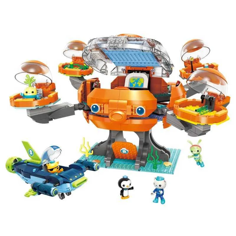 Octonauts Octopus Octonauts Building Blocks Set With GUP C, Gup E, And ...