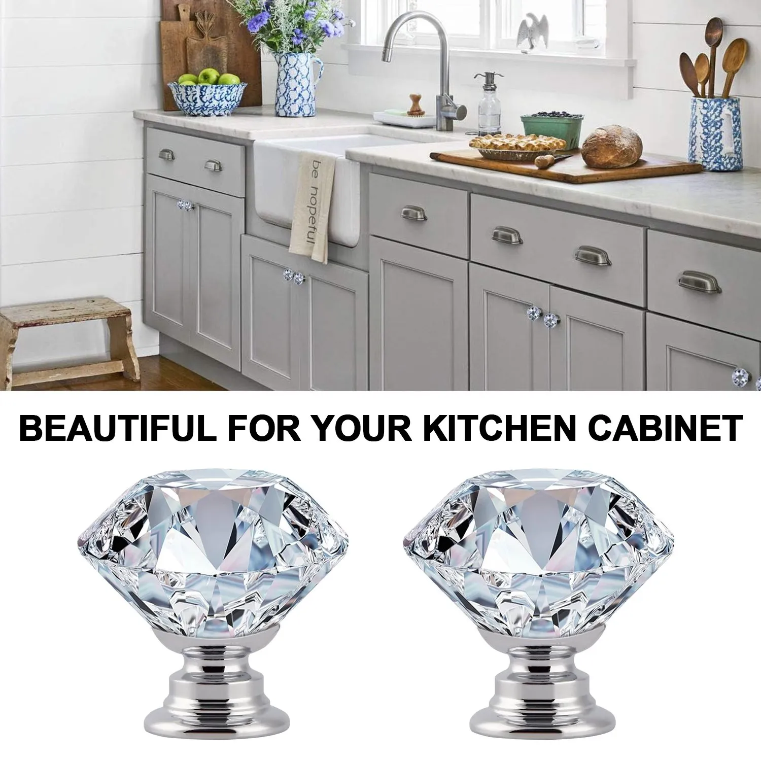Alloy Drawer Pulls Uxcell 64mm Hole Centers Cabinets Pulls Drawer ...