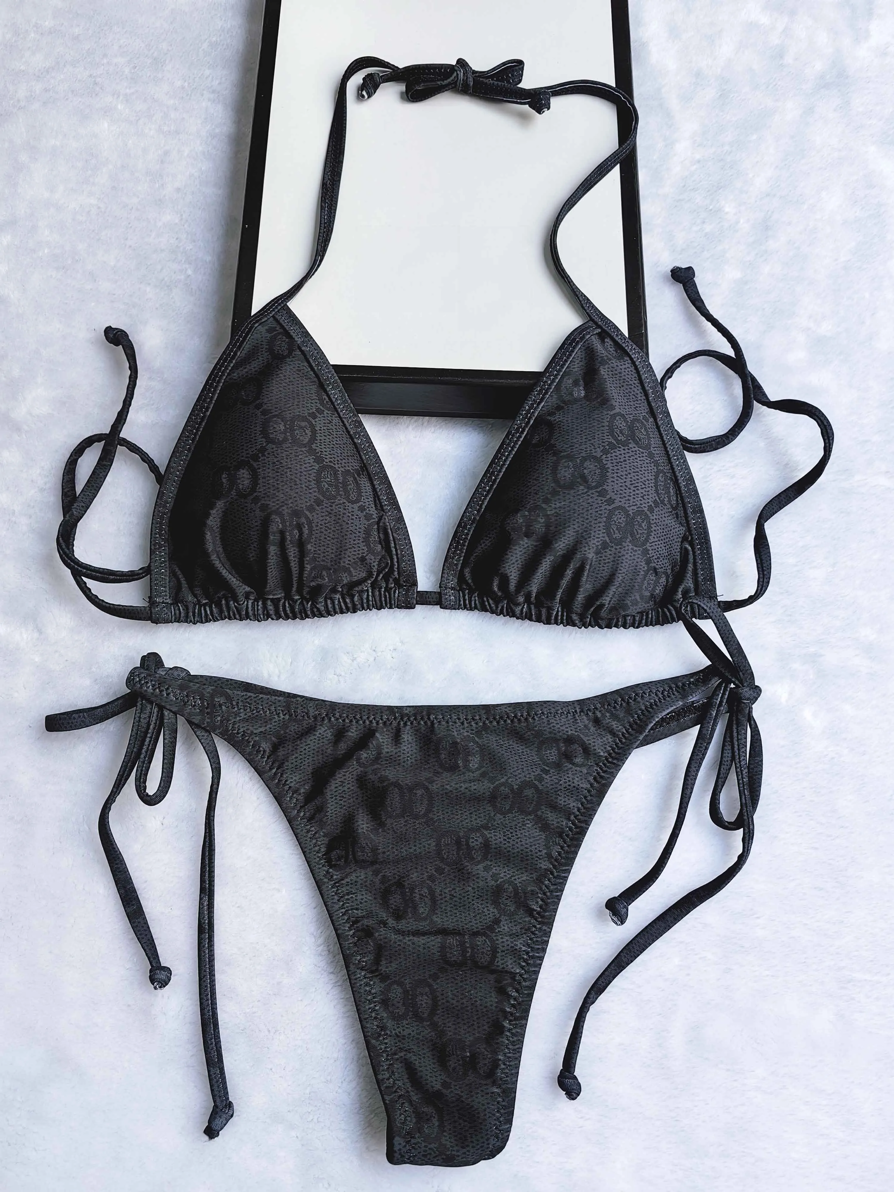 Designer Sexy Bikini Set: Clear Strap Shape Swimsuit For Women, Luxury ...