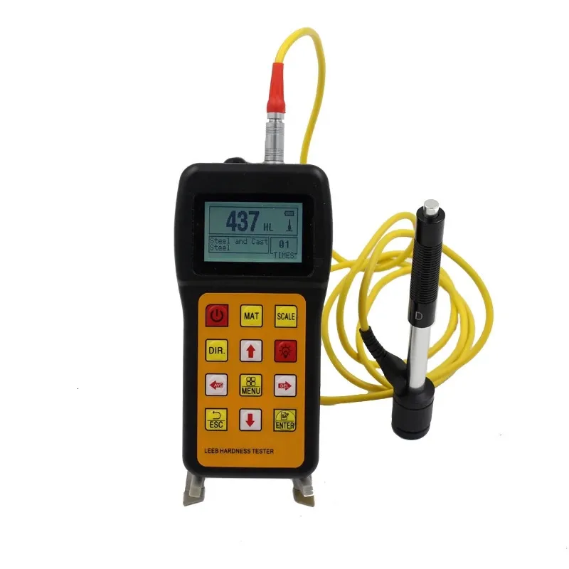 Portable Metal Hardness Tester - Digital LCD Durometer for Alloy Steel ...