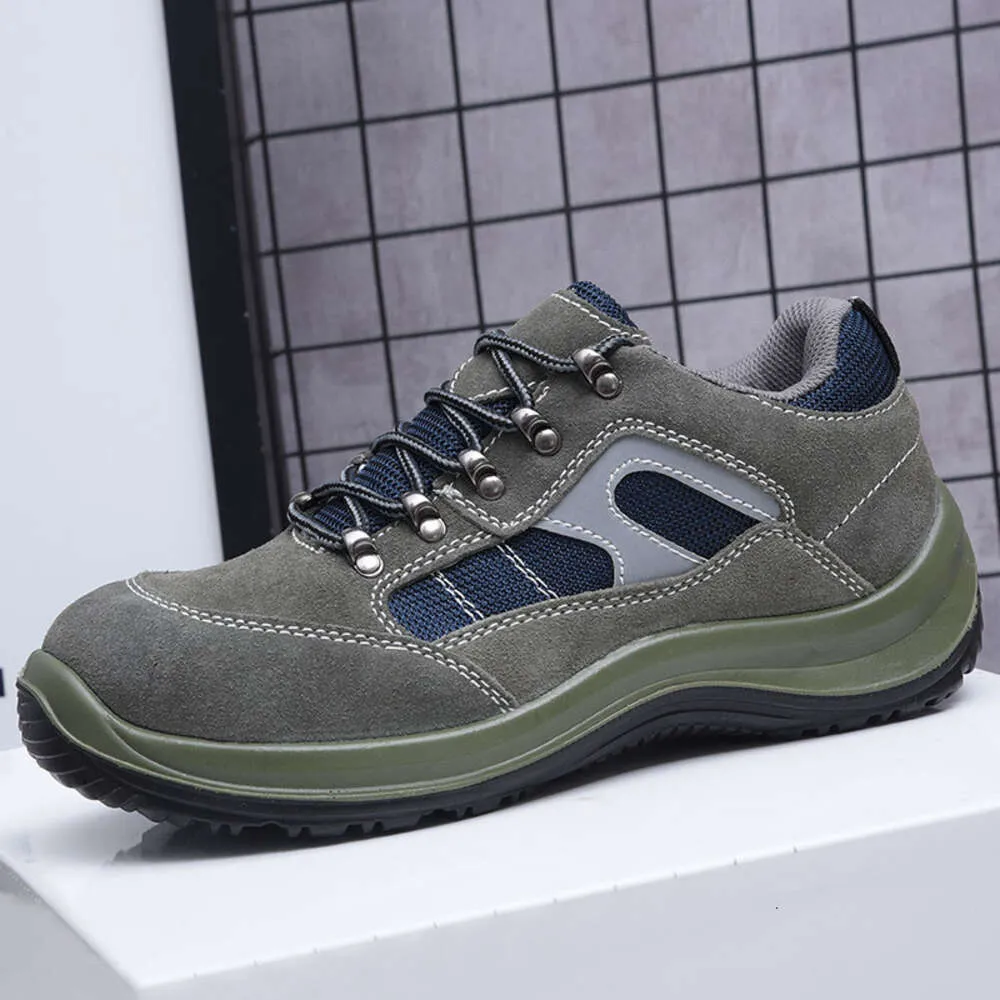 Labor Protection Shoes For Men With Steel Toe Caps Anti Odor Anti ...