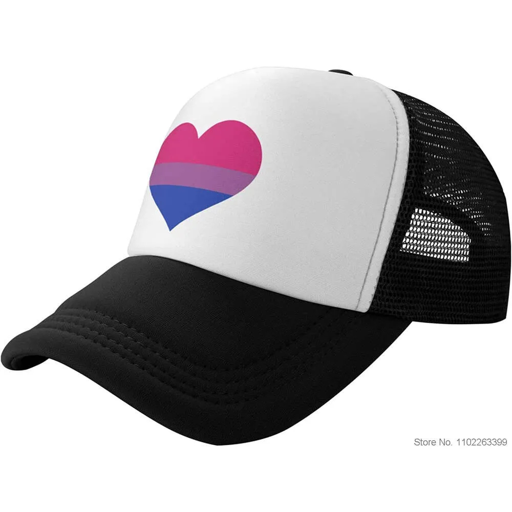 DHgate.com:Denim Baseball Cap with Embroidered Bisexual Pride Flag ...