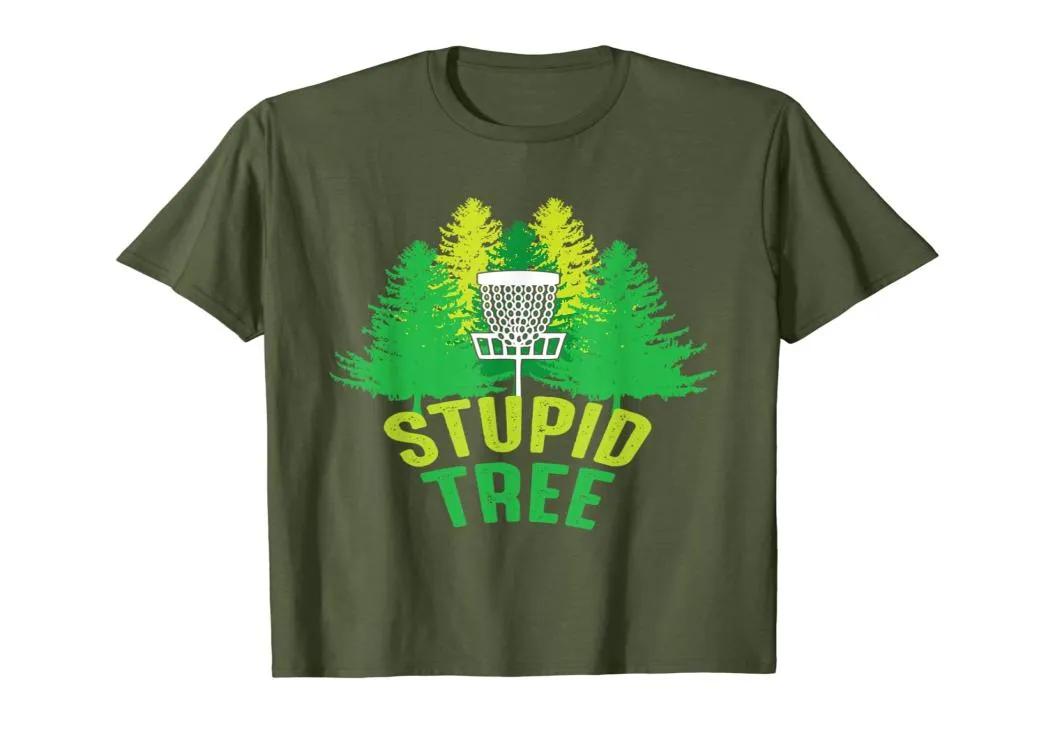 Funny Disc Golf T-Shirt - Stupid Tree Frolf Tee - Ultimate Frisbee Gift ...