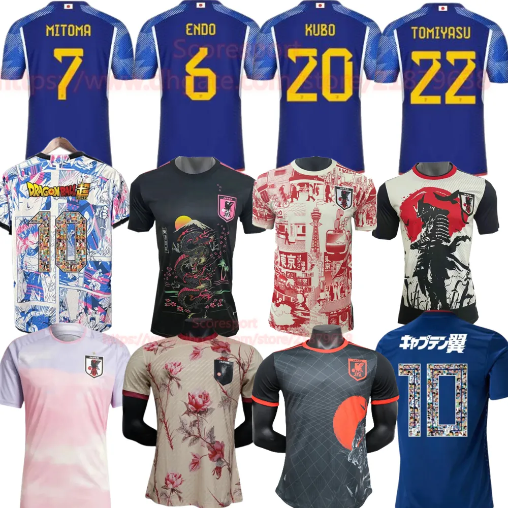 MITOMA Endo Japão Camisa De Futebol 2023 TOYKO Edição Especial Rose Kit ...