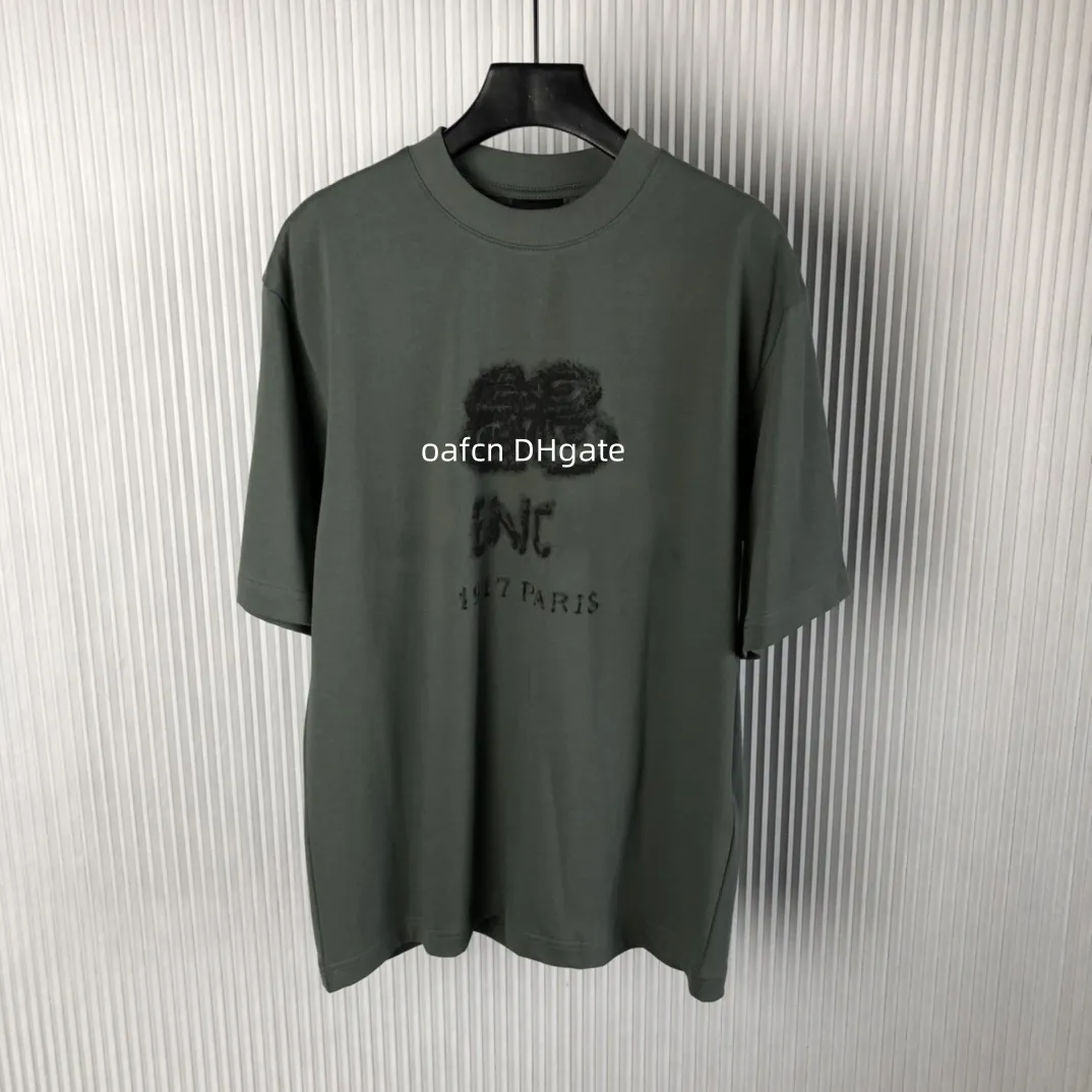 DHgate.com:24SS Italian Paris Men's T-shirt Designer T-shirt Colorful ...