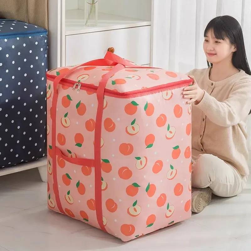 DHgate.com:Double Layer Oxford Quilt Storage Bag, Large Closet ...