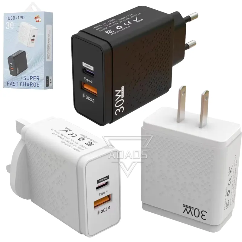 DHgate.com:Product Type | 30W PD Fast Charger, Dual Port Type-C USB ...