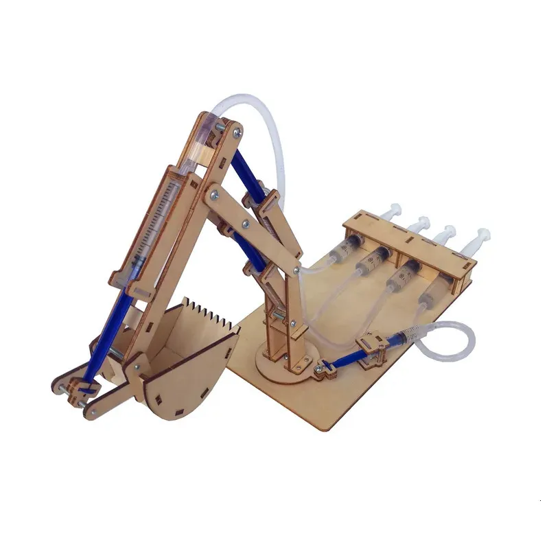 DIY Hydraulic Excavator Kit - Educational Science Toy for Kids, Hands ...
