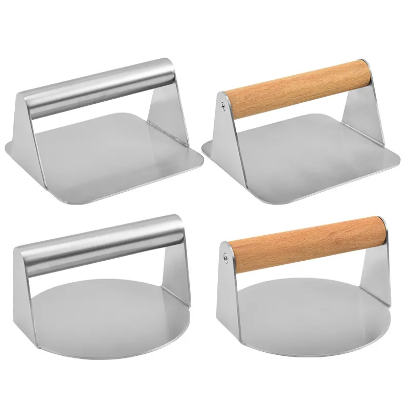 DHgate.com:304 Stainless Steel Hamburger Patty Maker, Non-Stick Meat ...