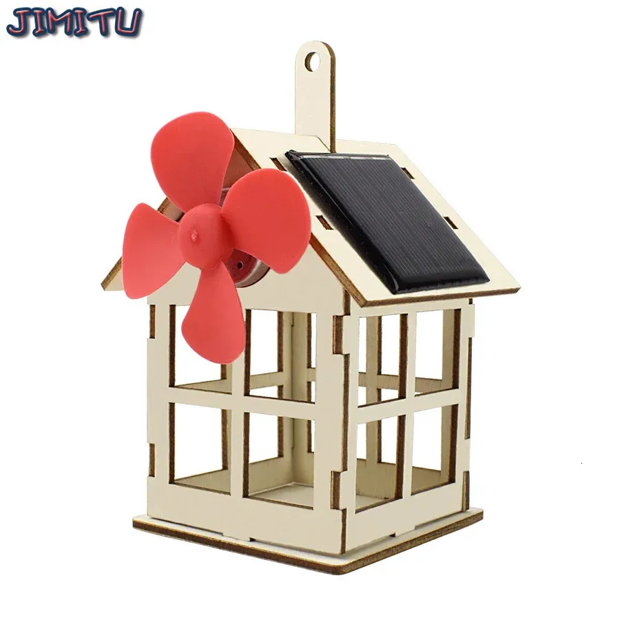 Solar Toy For Boy Windmill Science DIY Physics Educational Kit Kid ...