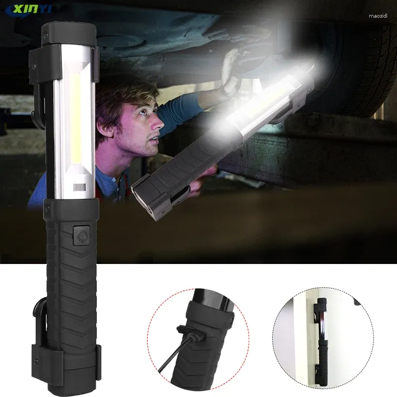 DHgate.com:Powerful Magnetic LED COB Work Light, USB Rechargeable ...