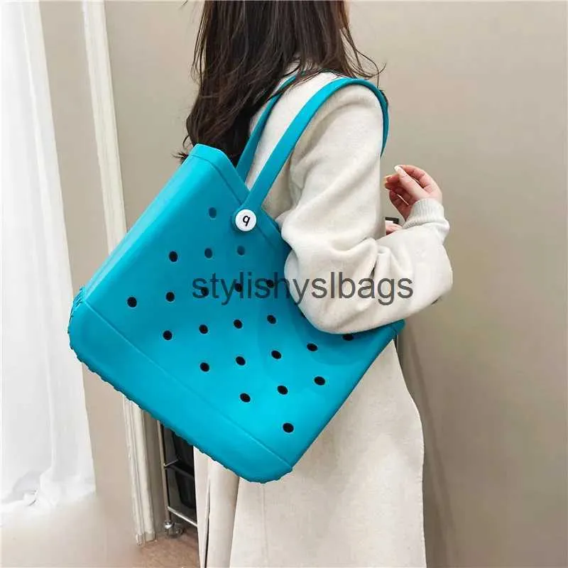 DHgate.com:EVA Waterproof Outdoor Summer Beach Bag Handbag for Women ...