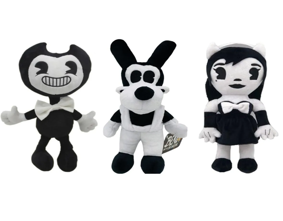 Bendy Plush Toys - Soft & Cuddly Ink Machine Stuffed Dolls, 30cm/12in ...