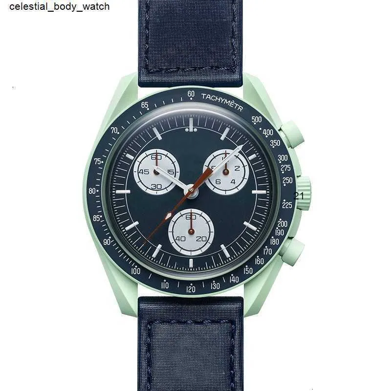 Universe Planet Men's Quartz Watch - Chronograph, Calendar, Six-Pin ...