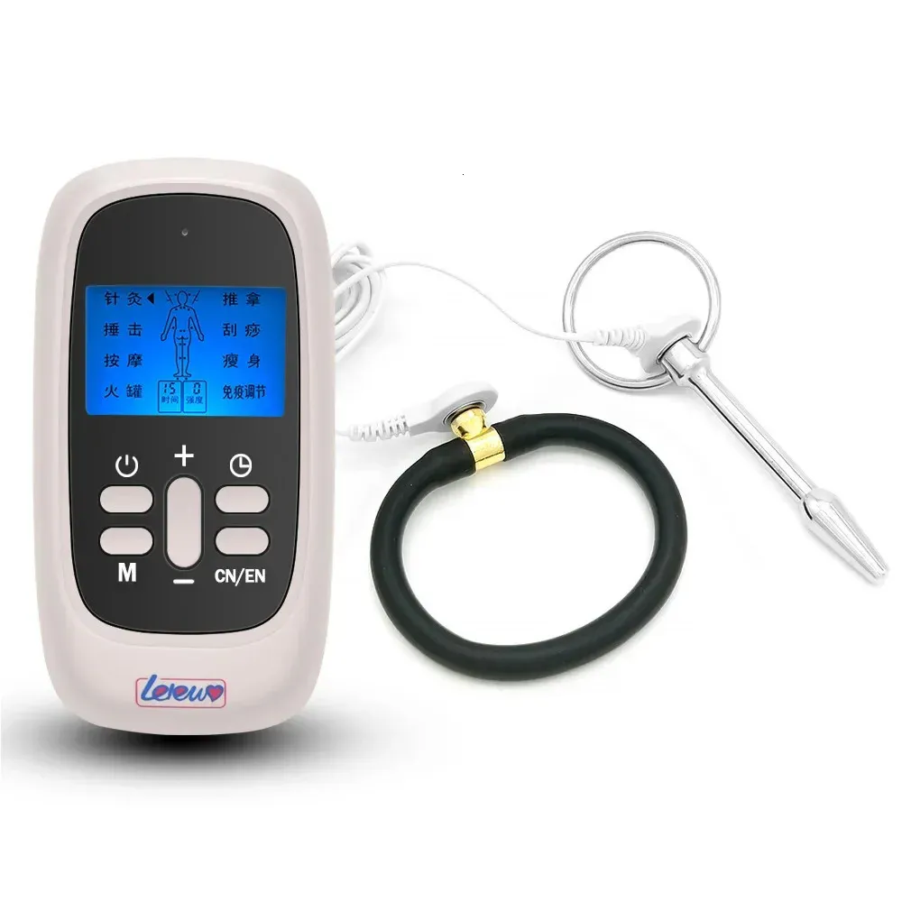 Electric Stimulation Kit Urethral Sound, Catheter, And Silicone Ring ...
