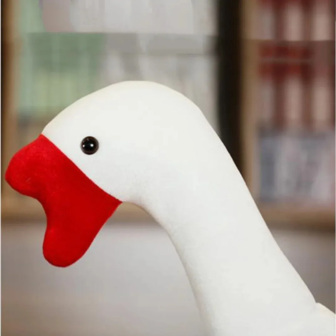 Cute Plush Great White Goose Hat for Women Men Novelty Stereoscopic ...