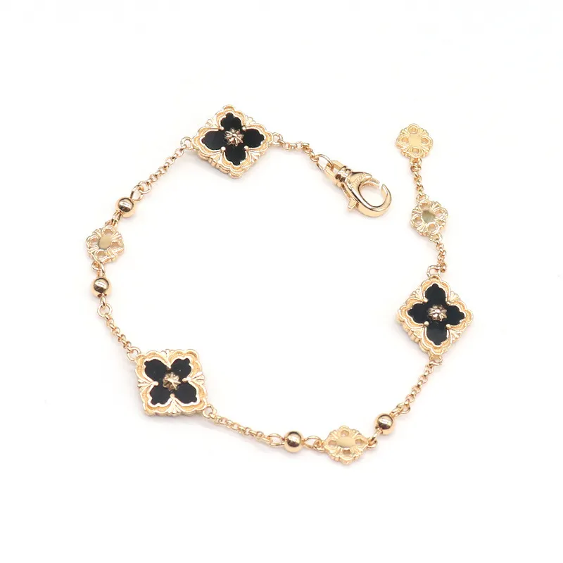 DHgate.com:Gold 4-Piece Luxury Designer Jewelry Set with Cubic Zirconia ...