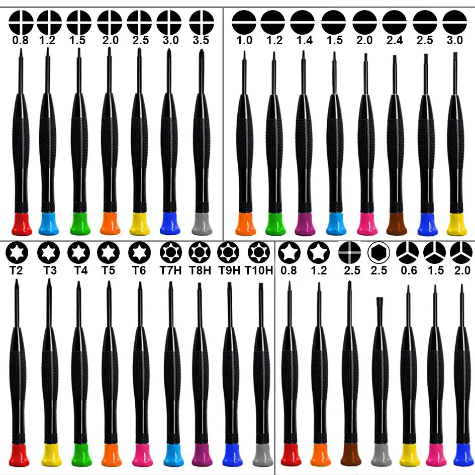 Precision Screwdriver Set: Magnetic Repair Tools for Eyeglasses, Phones ...