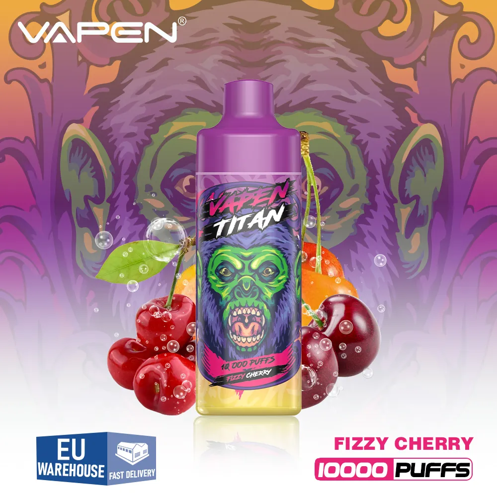 Original VAPEN TITAN 10000 Puff 10000 Puffs Razz Bar Cigarrillos ...