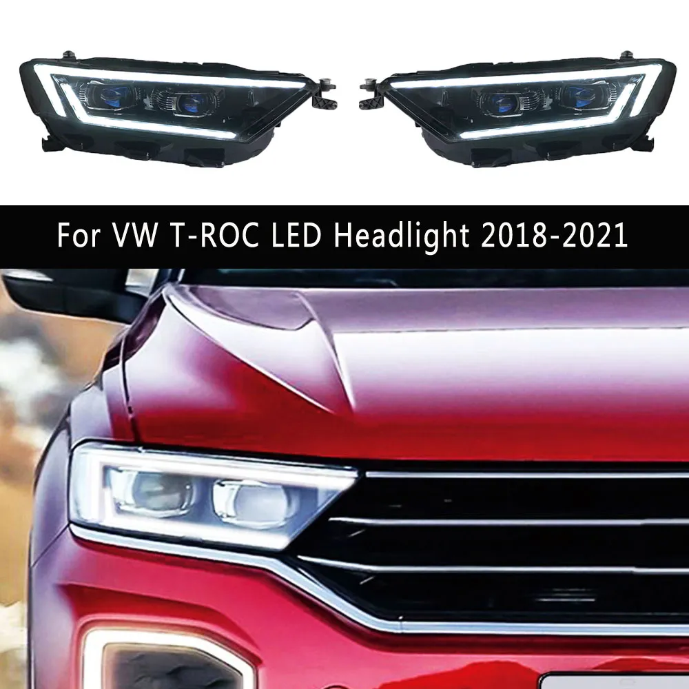 DHgate.com:LED Daytime Running Lights for VW T-ROC T ROC TROC 2018-2021 ...