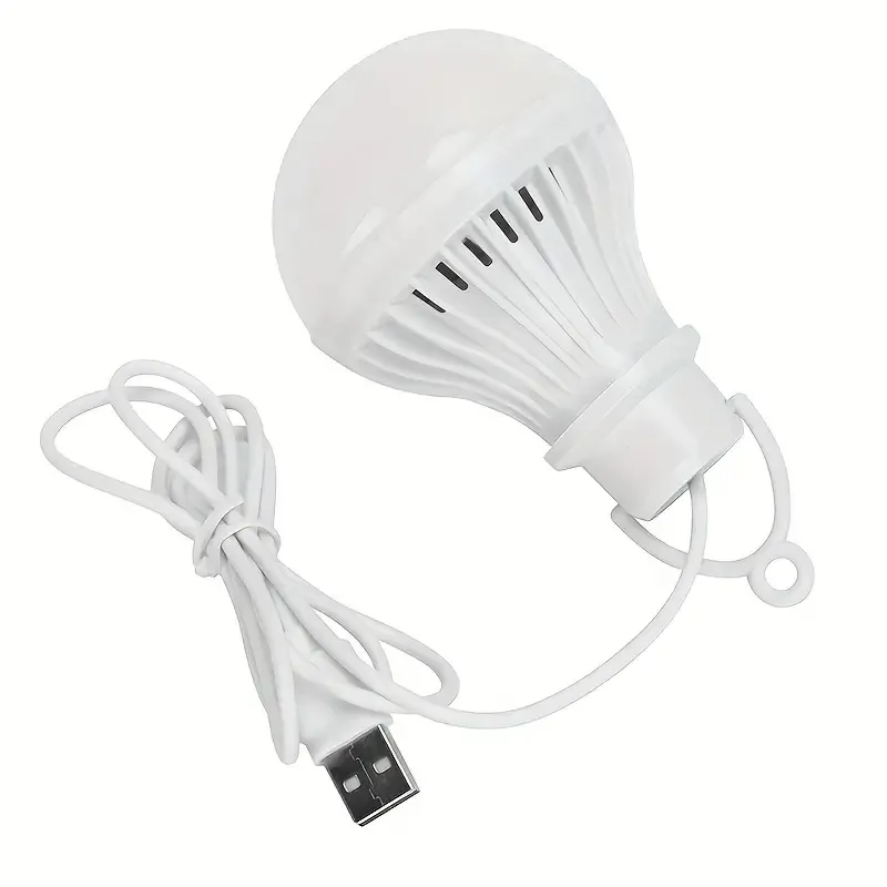 DHgate.com:Portable USB Rechargeable Bright LED Light Bulb with Built ...